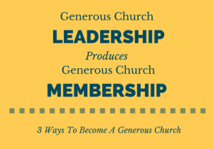 3 Ways To Become A Generous Church - The Rocket Company