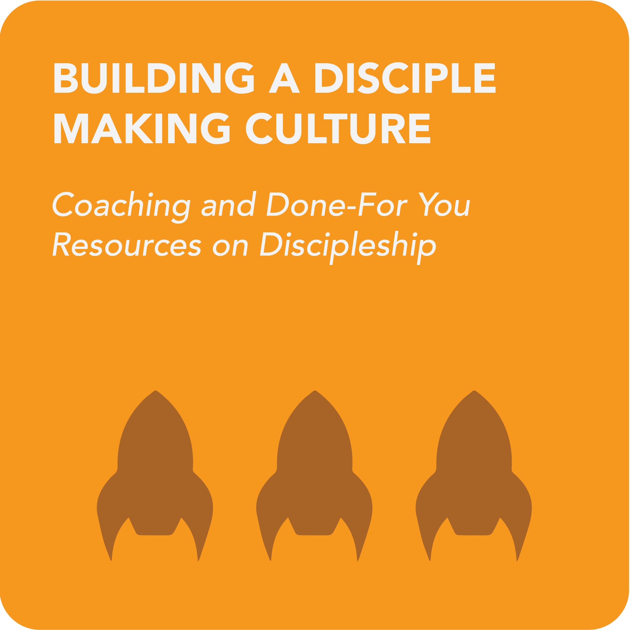 What the Church is (Re)discovering about Disciple-Making